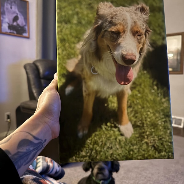 Custom Printed Canvas | Personalized Wall Art | Family Photo | Wedding ...