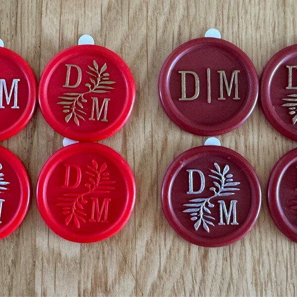 Wedding Wax Seal Stickers, Self Adhesive Peel 'n' Stick Wax Seals ...