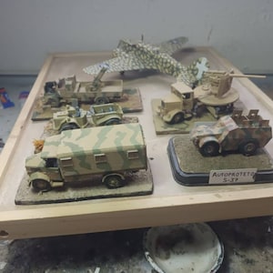 1/72 Scale Spanish Constructora Field Armored Truck, Spanish Civil War ...