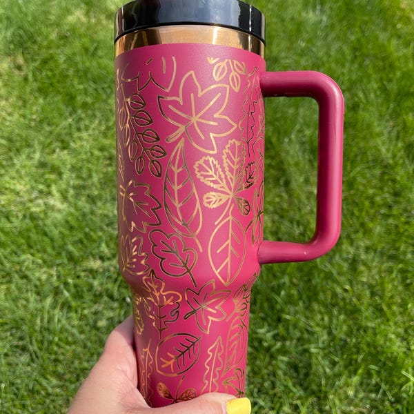 90's Throwback Laser Engraved Full Wrap Design for 40oz Tumbler ...