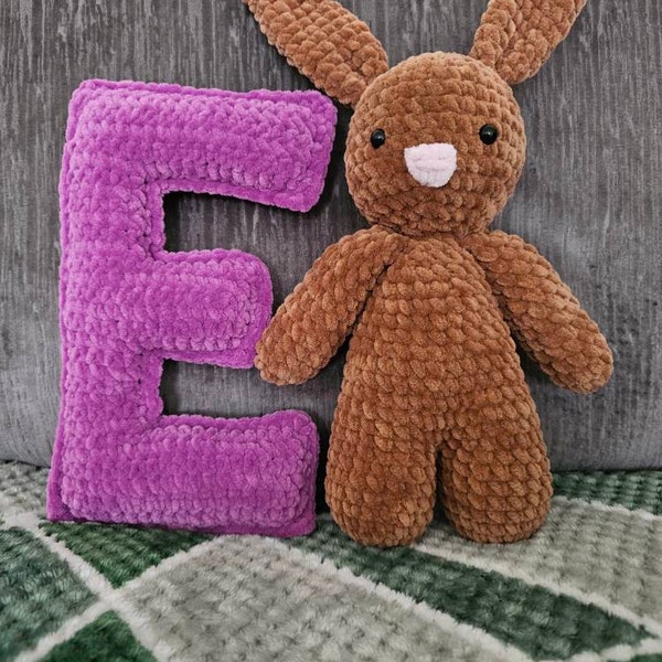 Crochet Alphabet Pattern, Soft Crochet Letters, Stuffed Amigurumi ...