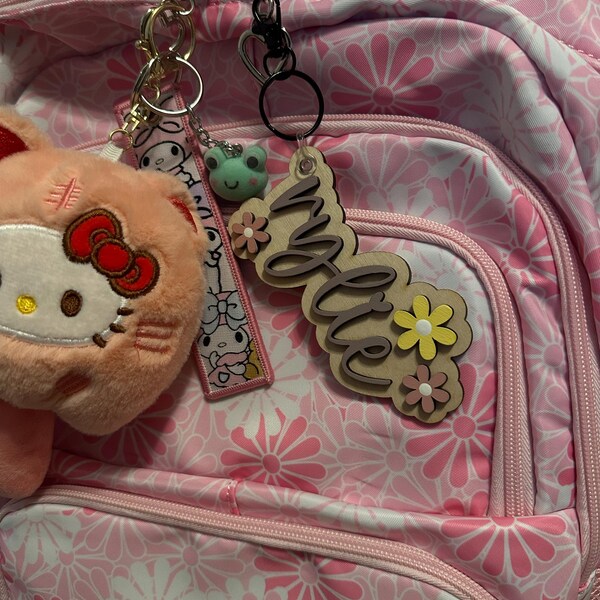 Custom Kids Name Backpack Tag for School Bag Personalized Childs Bag ...