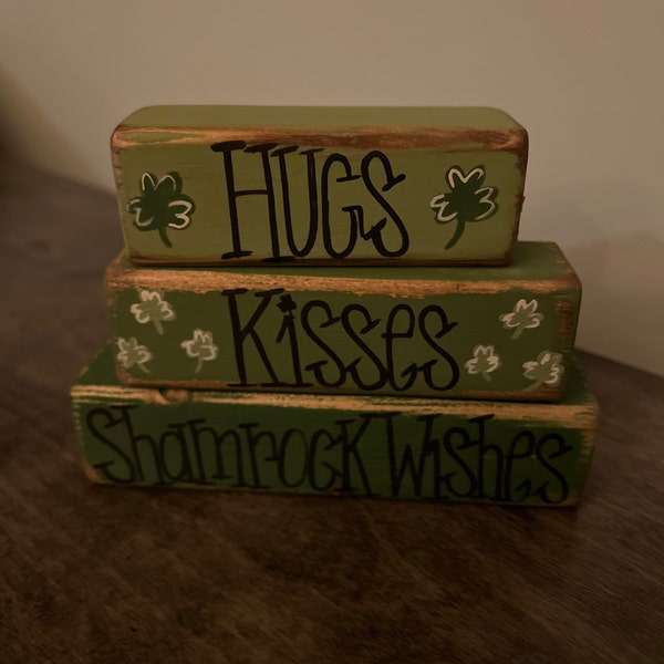 Hand Painted Lettered Distressed Valentine Sheep Valentine Wishes 2 ...