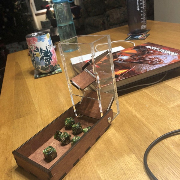 C4labs Drawbridge Dice Tower–classic~color Options | Dnd Dice Tower ...
