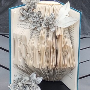BUTTERFLY Book Folding Pattern 225 Folds 450 Numbered Pages. PDF ...