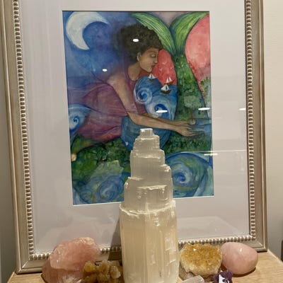 Goddess Altar Table, Handmade Wooden Custom Made Altar, Sacred Space ...