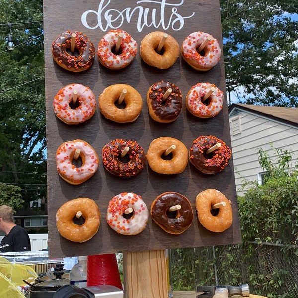 16 to 32 Pcs Donut Board, Donut Wall, Donut Holder, Donut Stand ...
