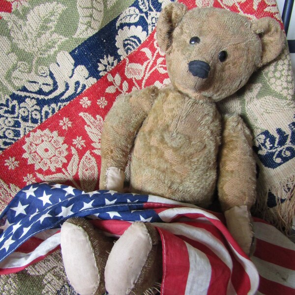 Amazingly Beautiful Antique Steiff Like Cinnamon Teddy Bear - Forget Me ...