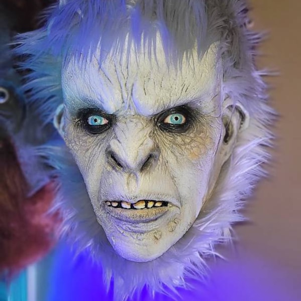 The Mean One - Jim Carrey Grinch Movie Halloween Mask Bust - Etsy