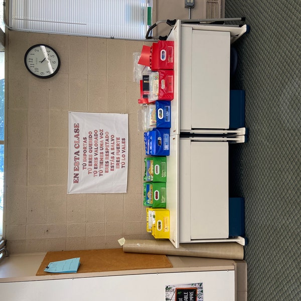 Classroom Quote Spanish Classroom Decor Tapestry Classroom Wall Decor ...