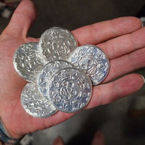 Graphite Casting Mold Pirate Coin Bullion Pour Your Own - Etsy