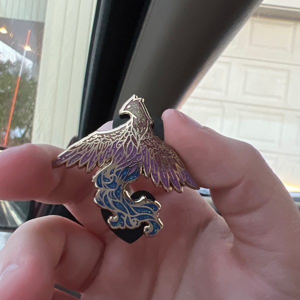 Original Bisexual Colors Phoenix Hard Enamel Pins Bi Pride - Etsy