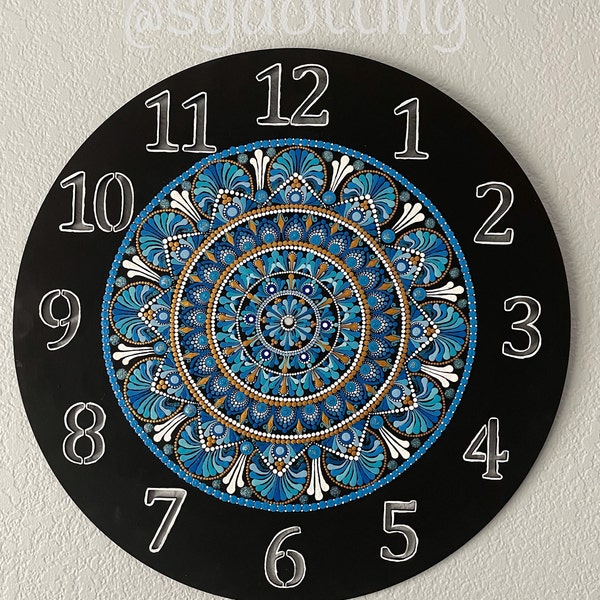 Numbered Clock - Laser Cut Unfinished Wood Cutout Craft Shapes - Etsy