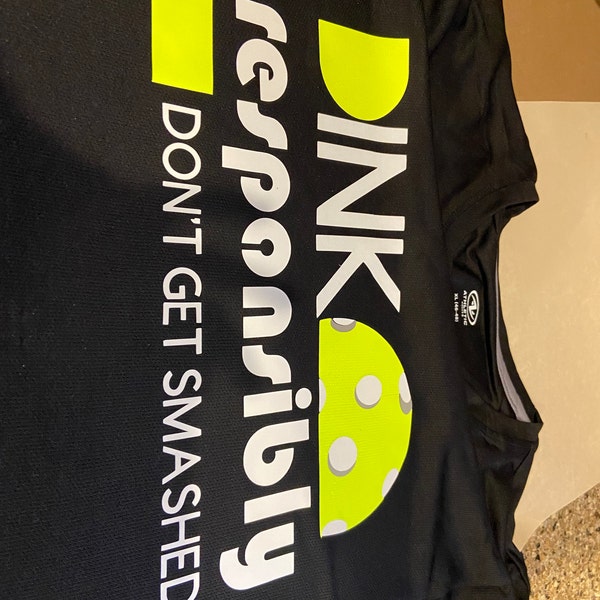 Dink Responsibly SVG PNG, Don't Get Smashed, Funny Pickleball Svg ...