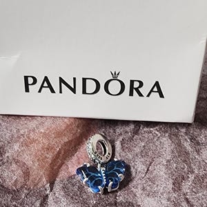 New Pandora Rose Gold Pink Pave Daisy Flower Charm 788797C01 W/box - Etsy