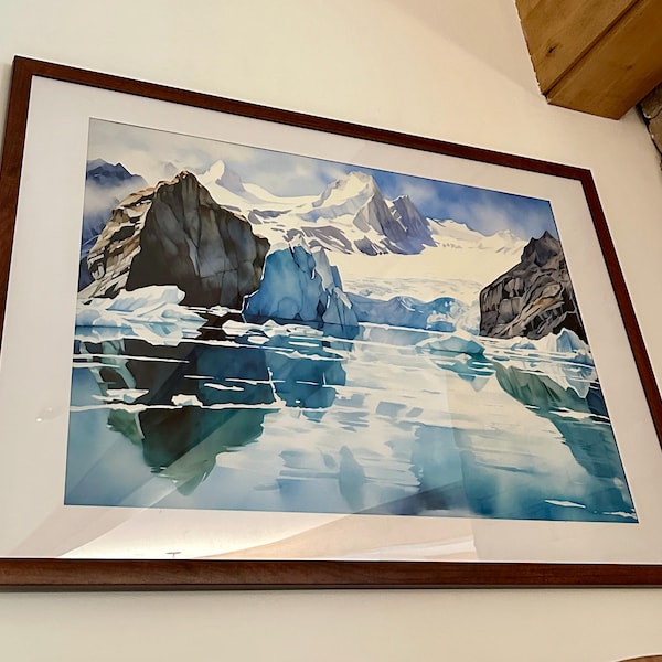 Glacier National Park Wall Art, Glacier Print, Glacier National Park ...
