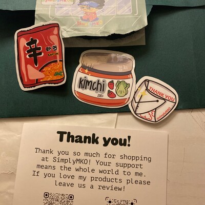Korean Ramen Sticker, Shin Ramen Sticker, Korean Sticker, Spicy Sticker ...