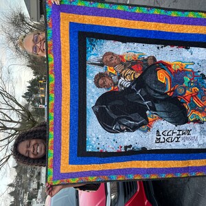 Black Panther Panel, Black Panther Cotton Panel , Licenced Fabric ...