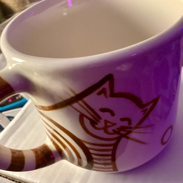 Cat Bum Mug - MADE TO ORDER - the Perfect Cosy Mug for Cat Lovers ...