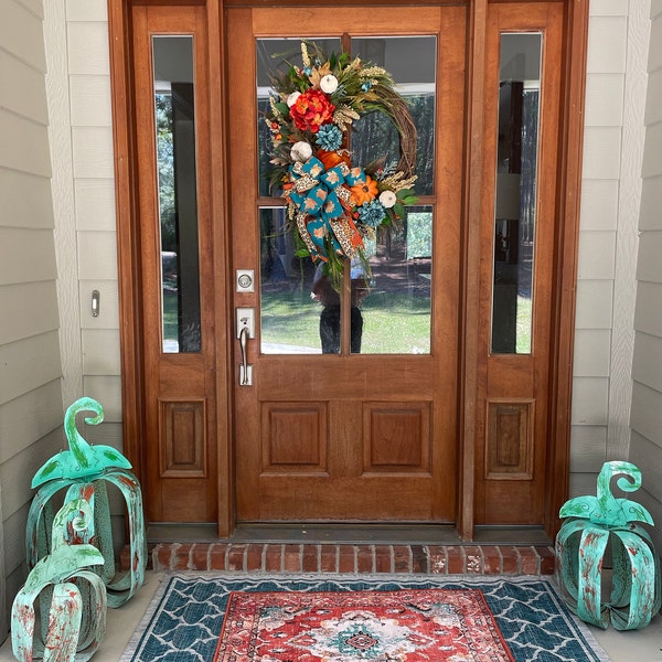 Candy Cane Door Hanger, Candy Cane Wreath, Christmas Door Hanger ...