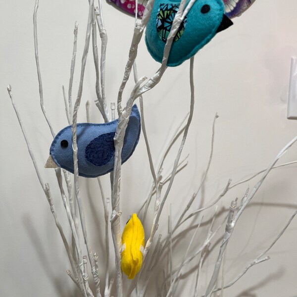 Handmade Birds for DIY Home Decor, Tray Decor, Bird Garland, Ornaments ...