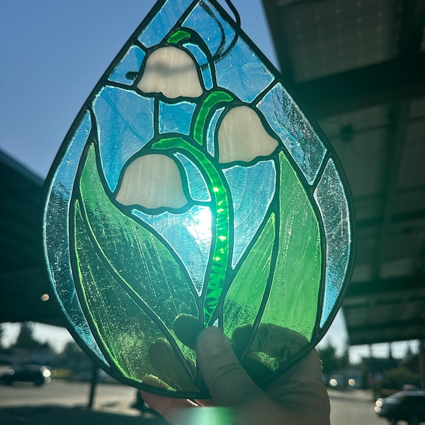 Lizard Stained Glass Pattern, Green Lizard Suncatcher Glass Pattern ...