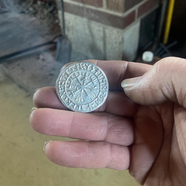 VIKING HAMMER PENNY - (2 Sided) Graphite Coin Mold - Etsy