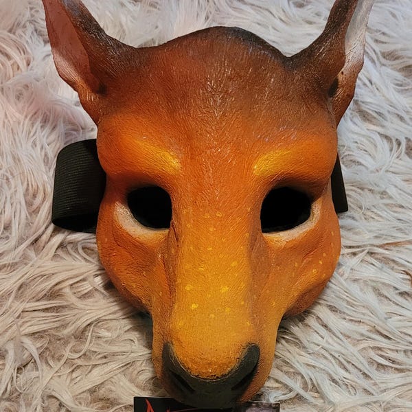 Skaven Mask, Unpainted, Soft Foam for LARP Combat, Theatre, Festivals ...