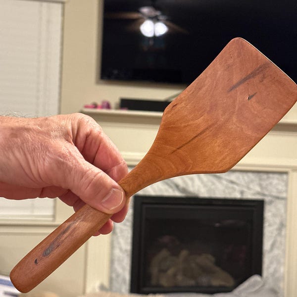 Medium Size Wooden Handmade Stir Stick. Unique Multi-purpose Tool Great ...