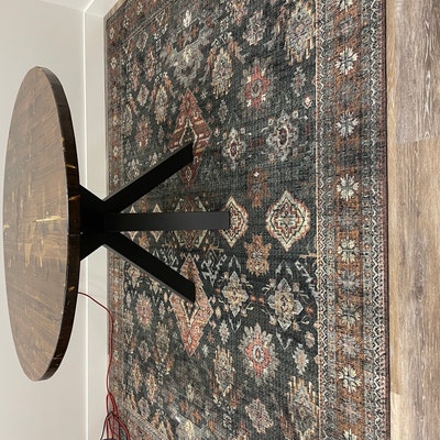 H28 Round Dining Table Legs Straw Bundle Shaped 1 Set - Etsy