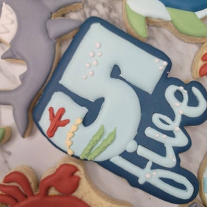 Number With Script Set of 10 Cookie Cutters or Fondant Cutters and Clay ...