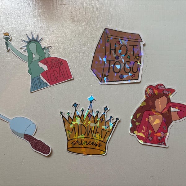 AJR Hand Drawn Stickers - Etsy