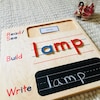 Read Build Write Board Spelling Board Writing Board CVC Word Building ...