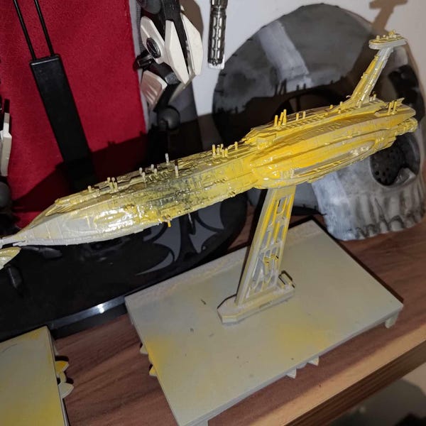 Mandalorian Keldabe Battleship for Star Wars Armada 145mm - Etsy