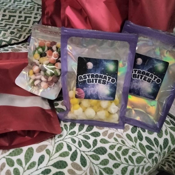 Freeze Dried Honey and Almond Bits Drop Sweet Light Airy Crunchy Candy ...