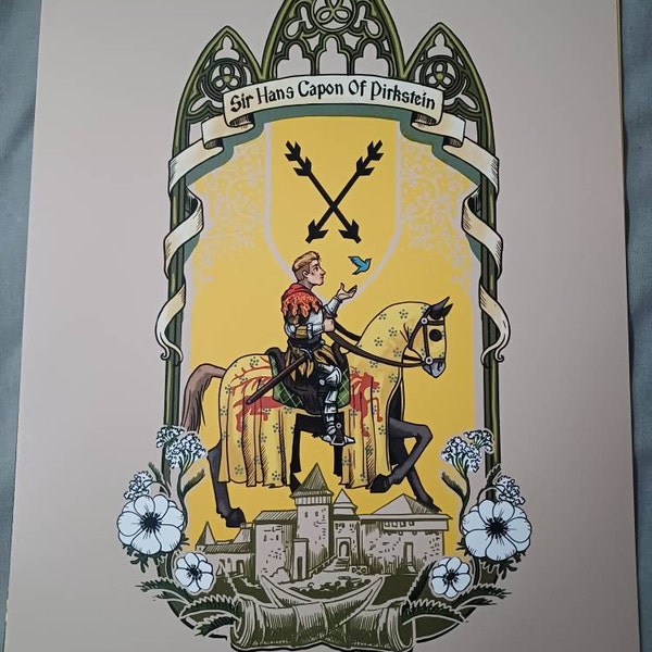 Hans Capon of Pirkstein, Original Art Print - Etsy