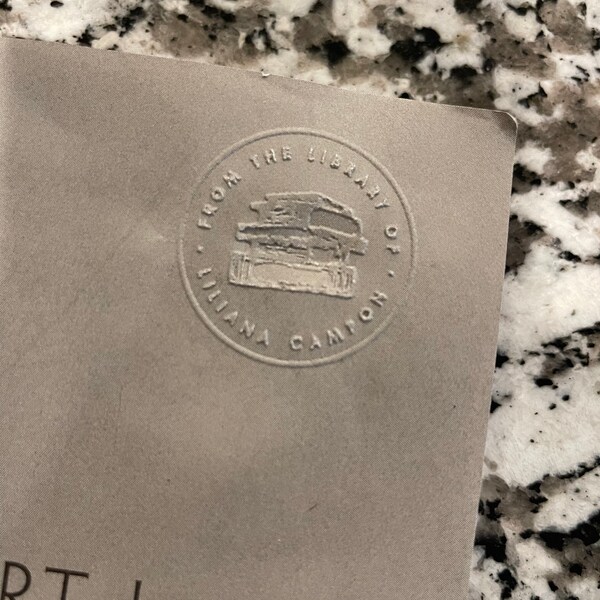 Library Embosser #31 - Personalized - Custom Gift, Embossing, Book ...