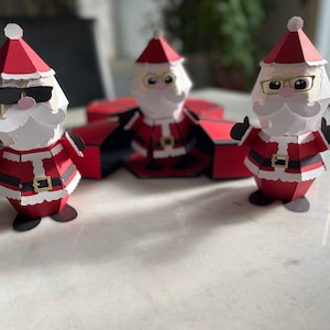 SANTA BOX Card SVG Instant Download Svg Project for - Etsy Denmark