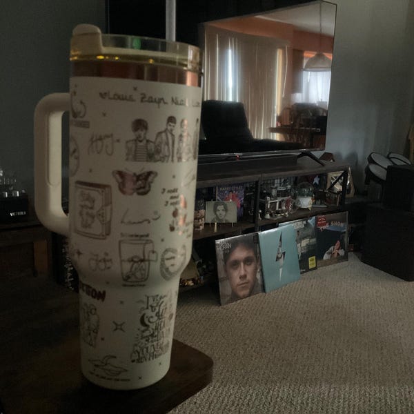 One Direction Custom Tumbler - Perfect for 1D Fans! - Etsy