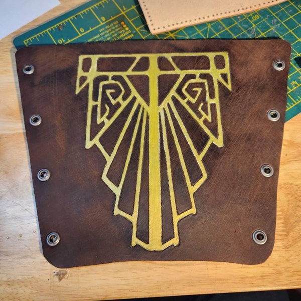 PDF Pattern: Leather Bracer/vambracer in Two Styles, With Two Scale ...