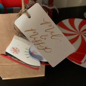 Calligraphy Gift Tags, Personalized Gift Tags, Custom Gift Tags, Name ...