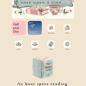 Cozy Fall App Icon Set Autumn Aesthetic Ios App Icons Custom Home ...