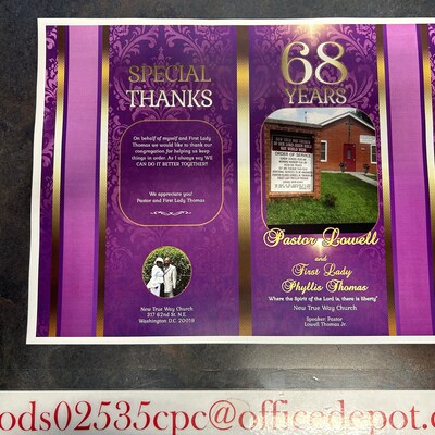 Pastor Appreciation Service Program Template Editable in - Etsy