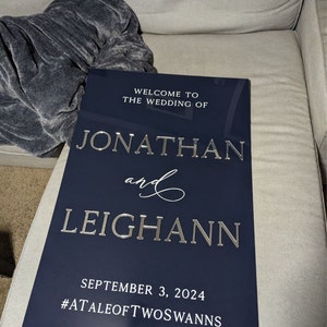 Acrylic QR Code Table Sign Business QR Code Sign Modern Calligraphy ...