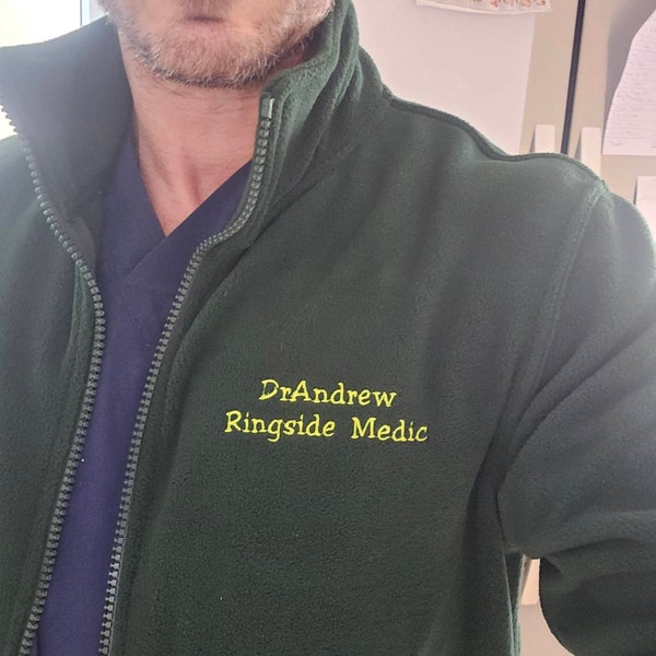 Personalised Embroidered Mens Polo Shirt, Custom Golf Monogrammed ...