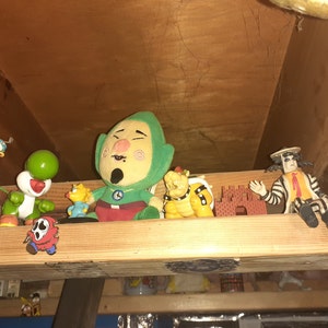 Super Mario Brothers Inspired Castle Flag for Your Desk or Aquarium 4:3 ...