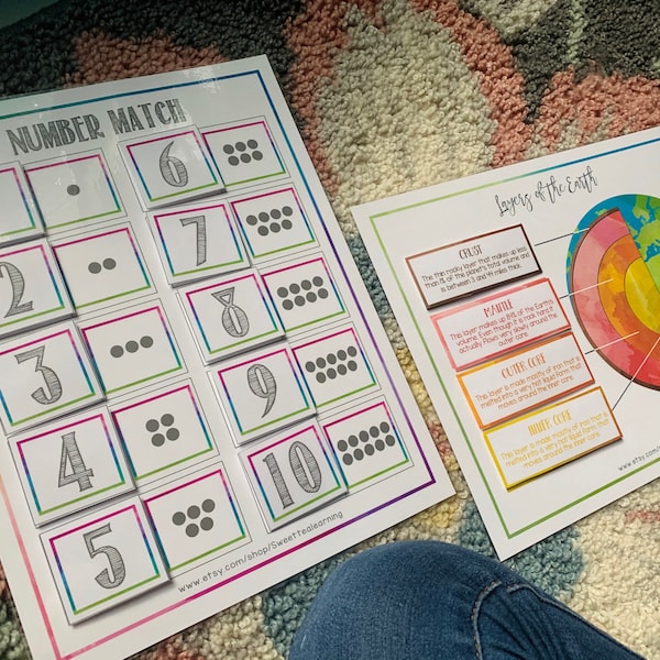 Phases of the Moon Printable Puzzle - Homeschool Activity - Busy Book ...