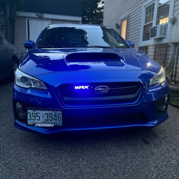 WRX Custom LED Grill Badge WRX Sti Rgb - Etsy