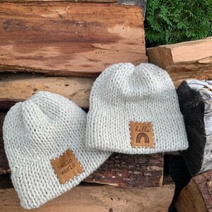 KNITTING PATTERN, Classic Double Brim Toque, Beanie Knitting Pattern ...