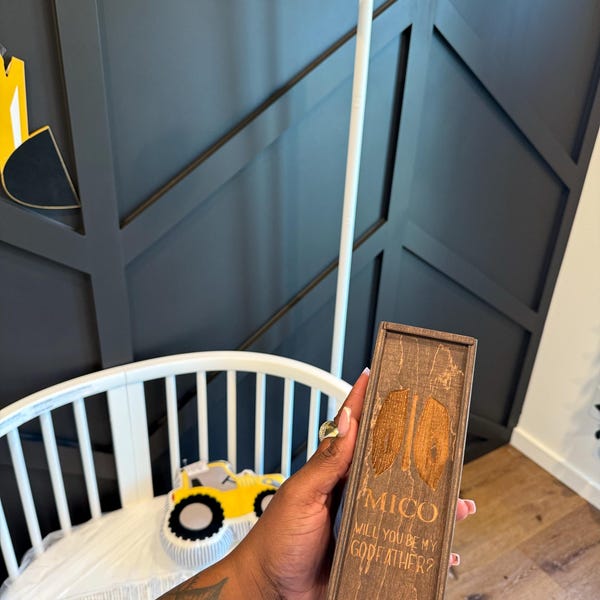 Personalized Wooden Groomsmen Proposal Box: Engraved Gift Box - Etsy